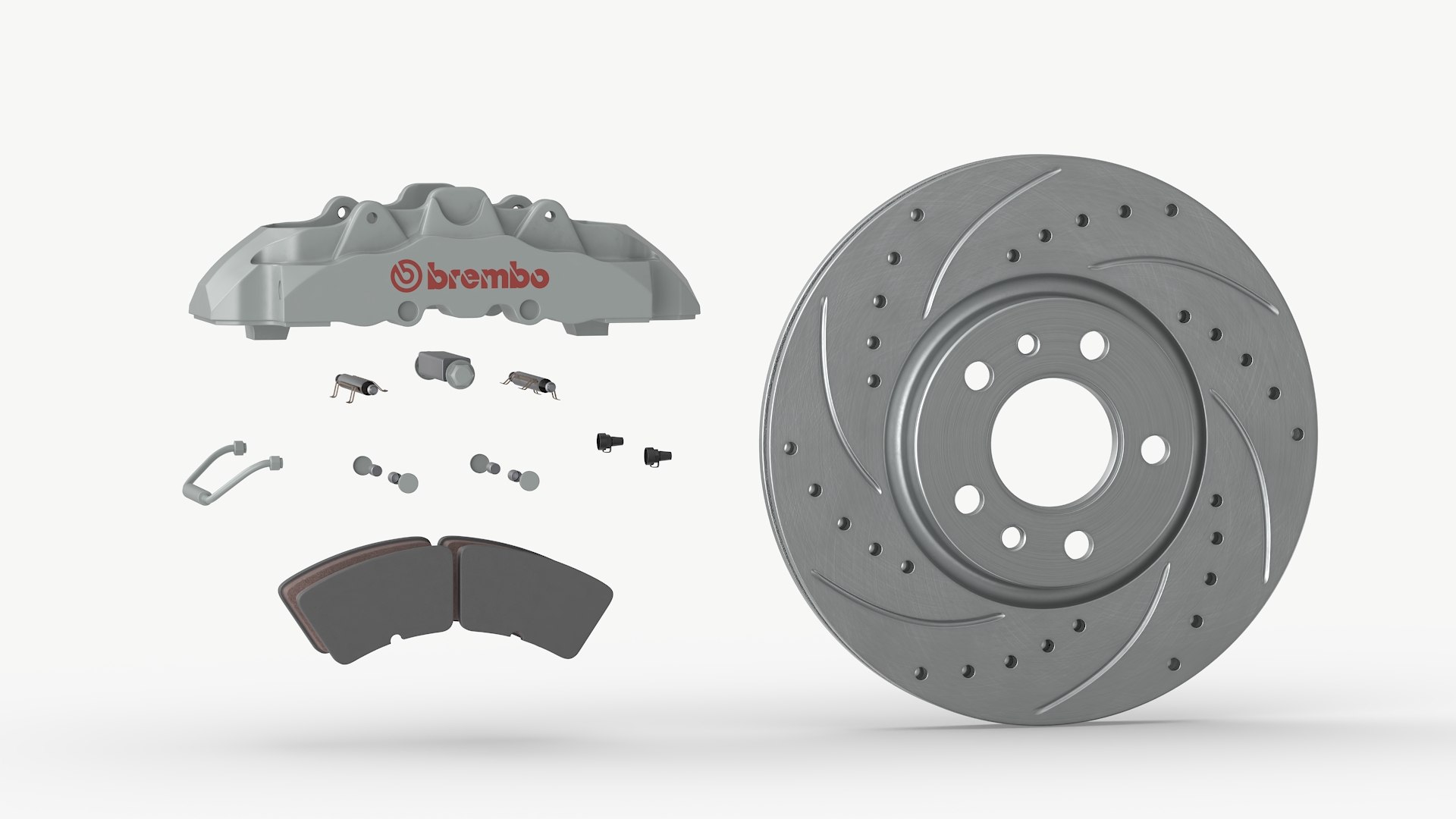 Brembo Performance Brake System 3D - TurboSquid 2389332