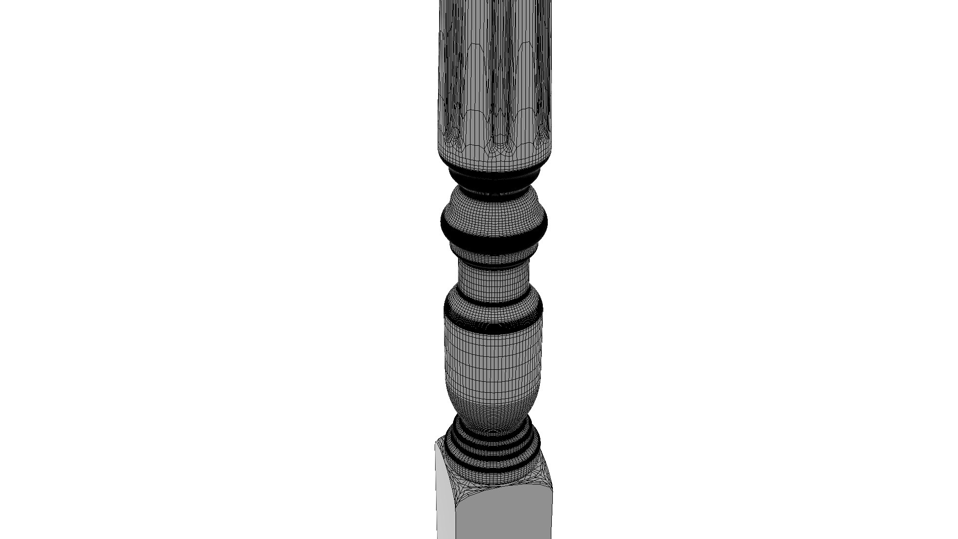 Staircase Spindle 3D Model - TurboSquid 2025545