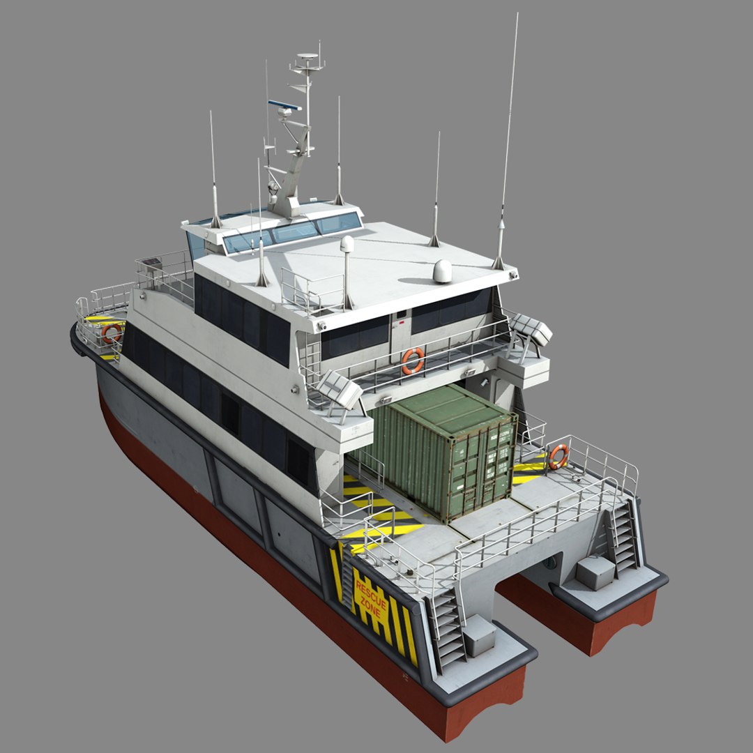 3D smv1 offshore supply vessel - TurboSquid 1170699