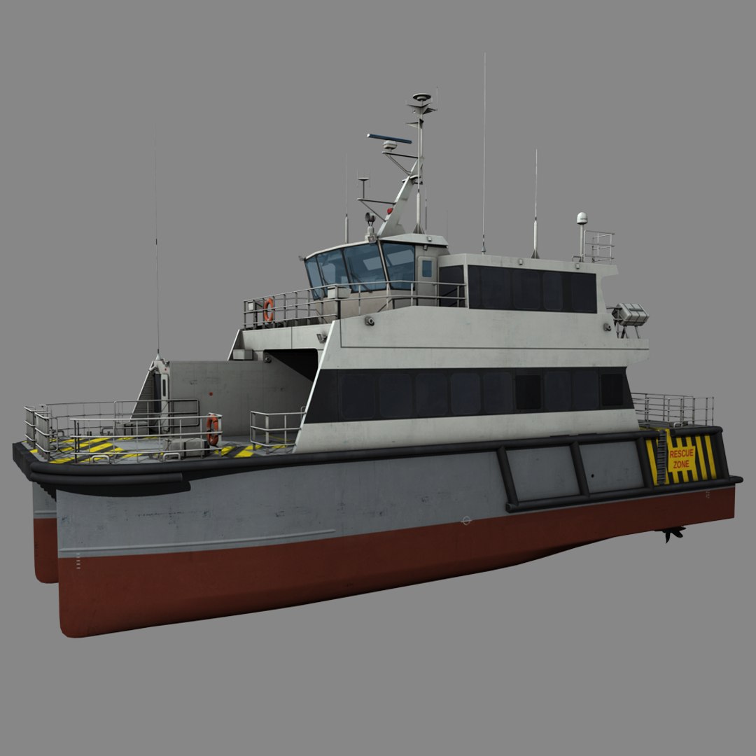 3D smv1 offshore supply vessel - TurboSquid 1170699