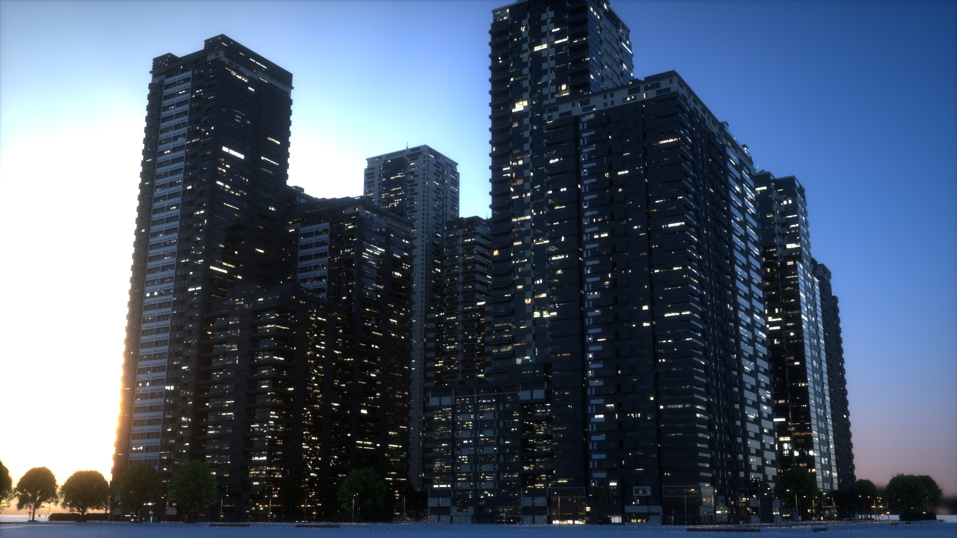 City Block Type A21 Model - TurboSquid 2091272