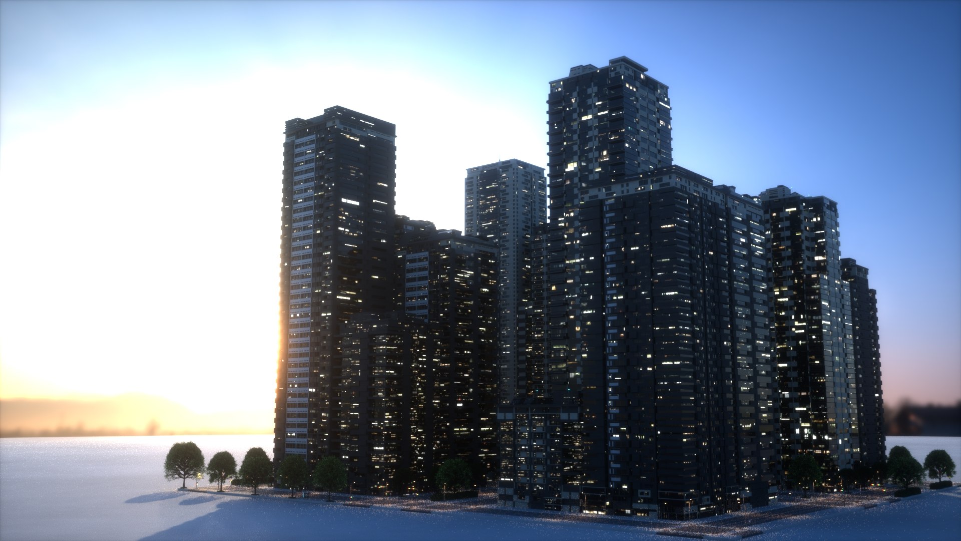 City Block Type A21 Model - TurboSquid 2091272