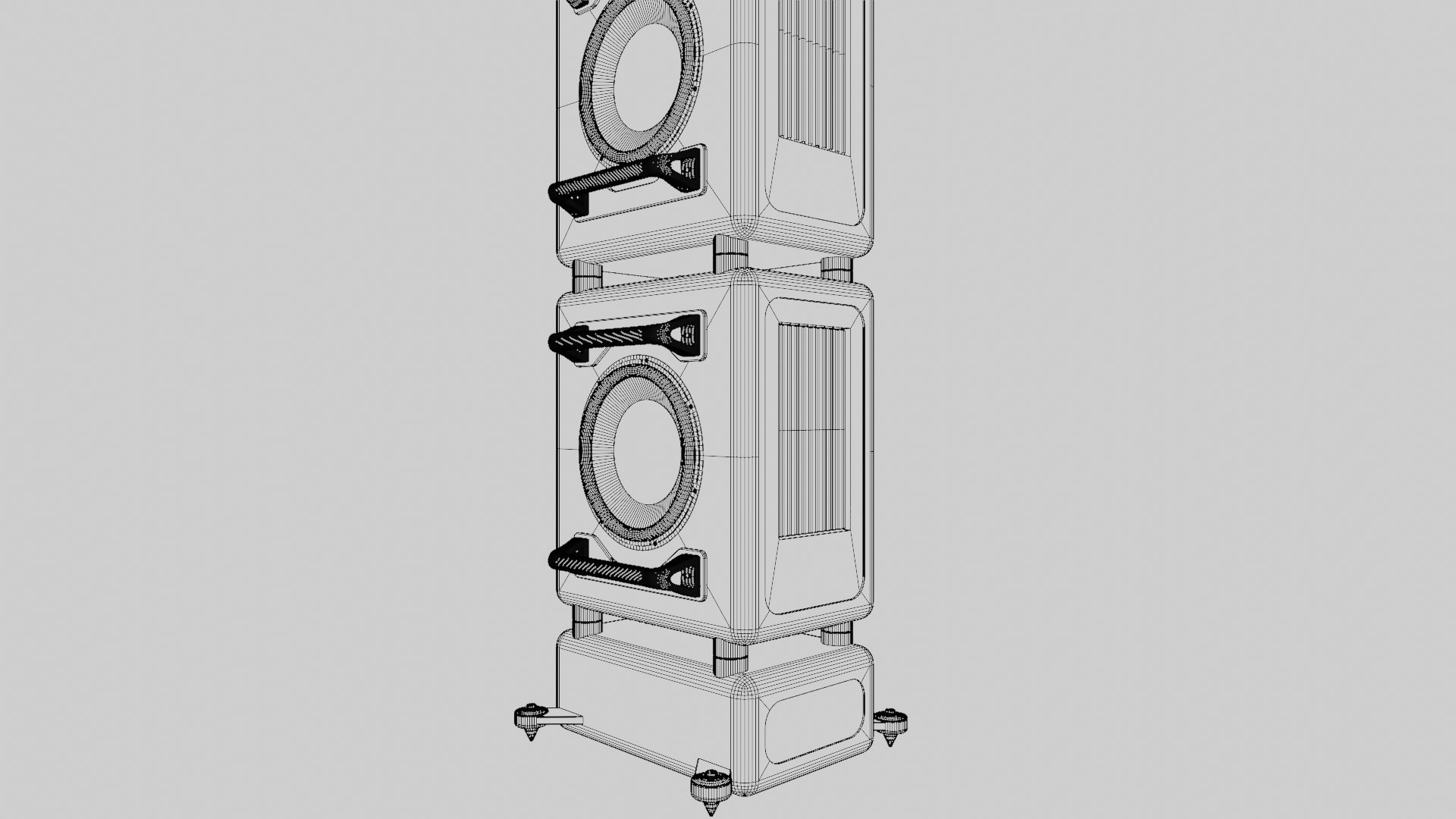 3D Home Audio System - TurboSquid 1982992