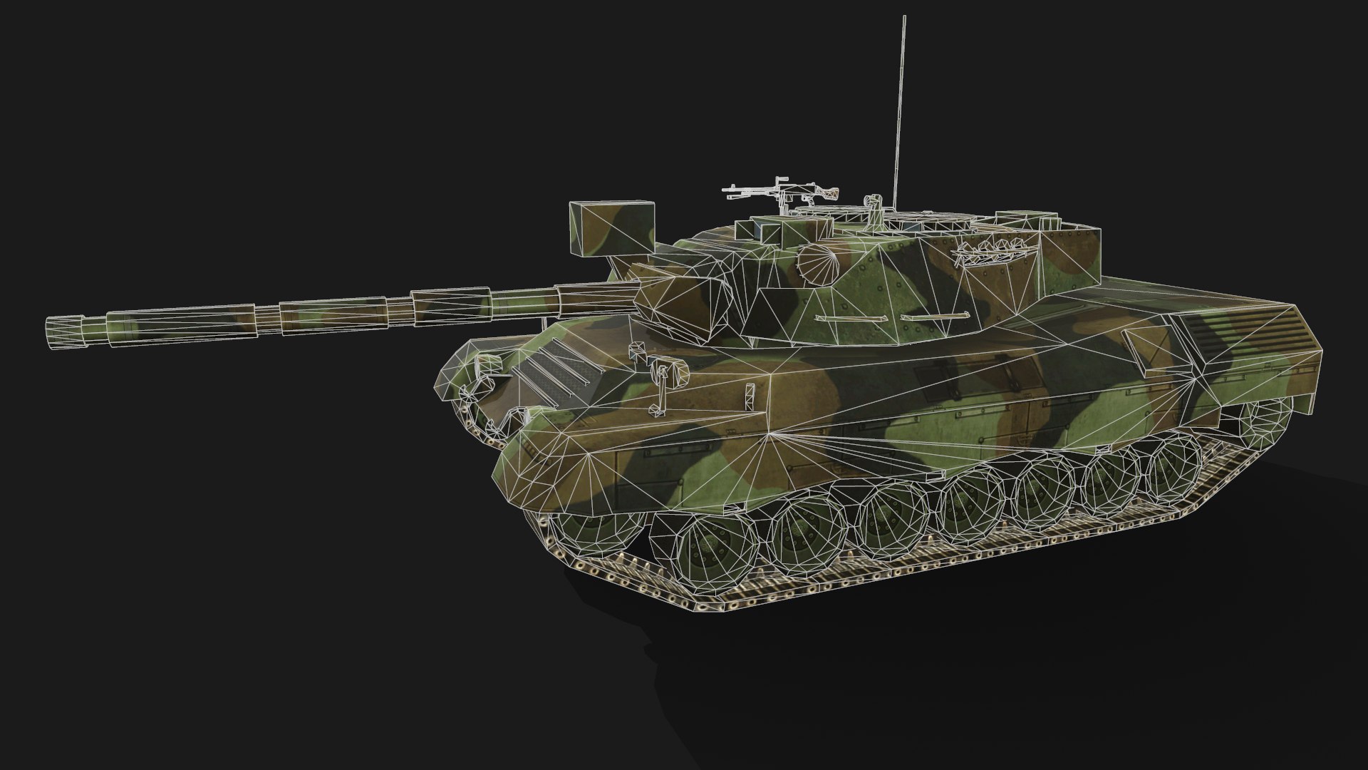 Leopard German Battle 3D Model - TurboSquid 1536730