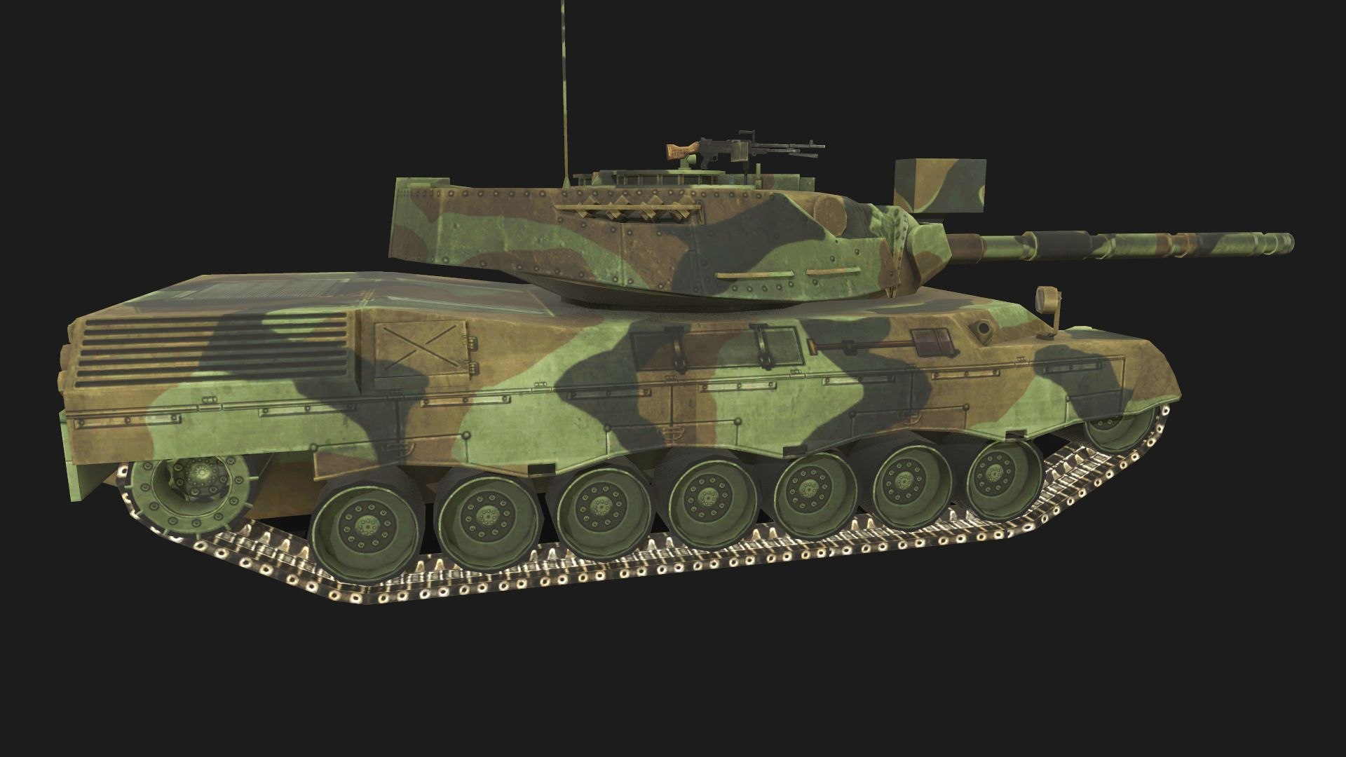 Leopard German Battle 3D Model - TurboSquid 1536730