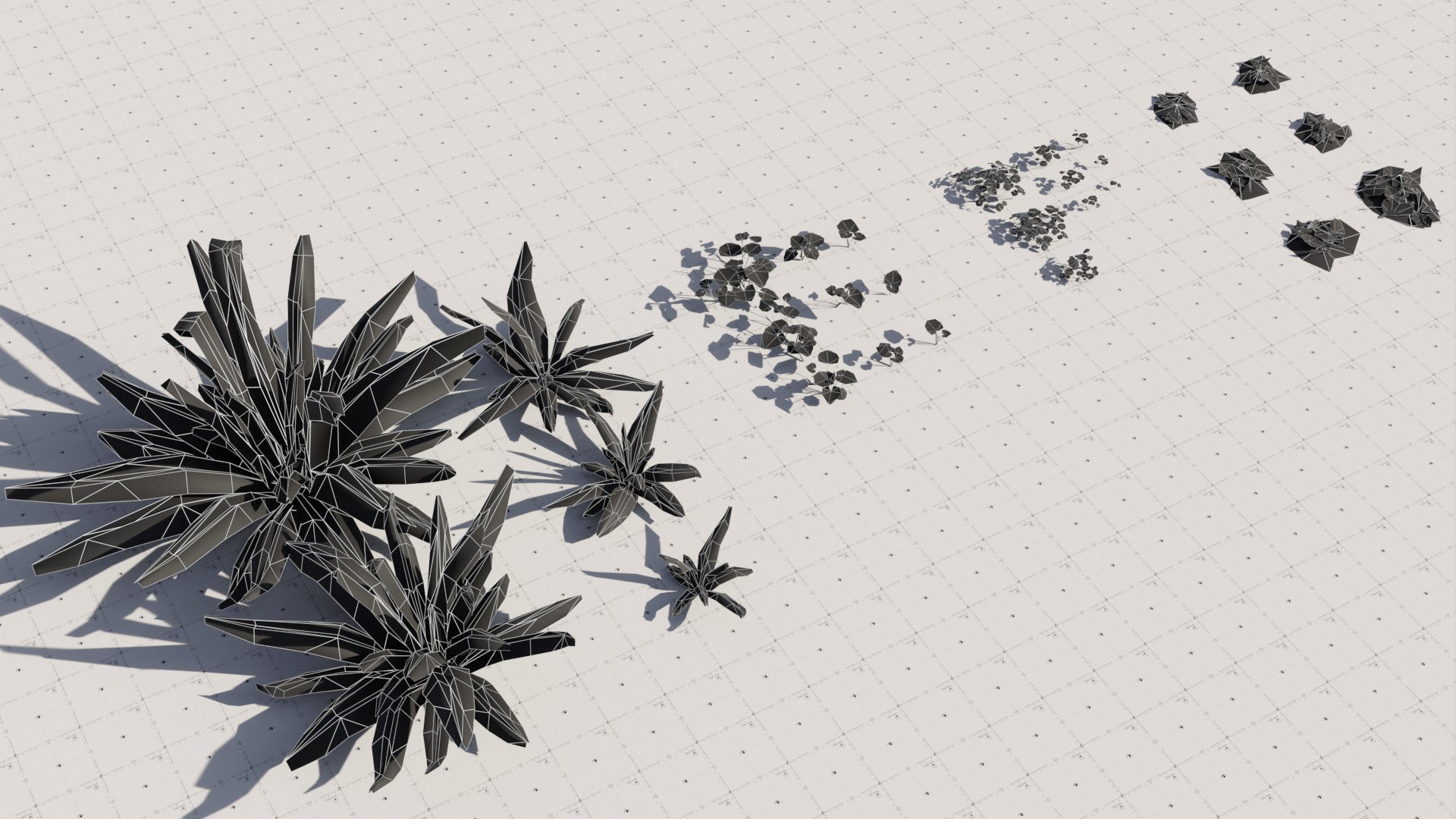 Moss Biome Ground Scatter - 3D AssetKit PBR 3D model - TurboSquid 1882478