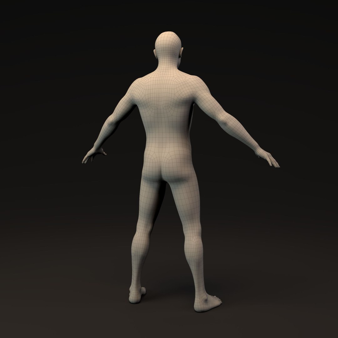 Slender Man Base Mesh Model - TurboSquid 2226082