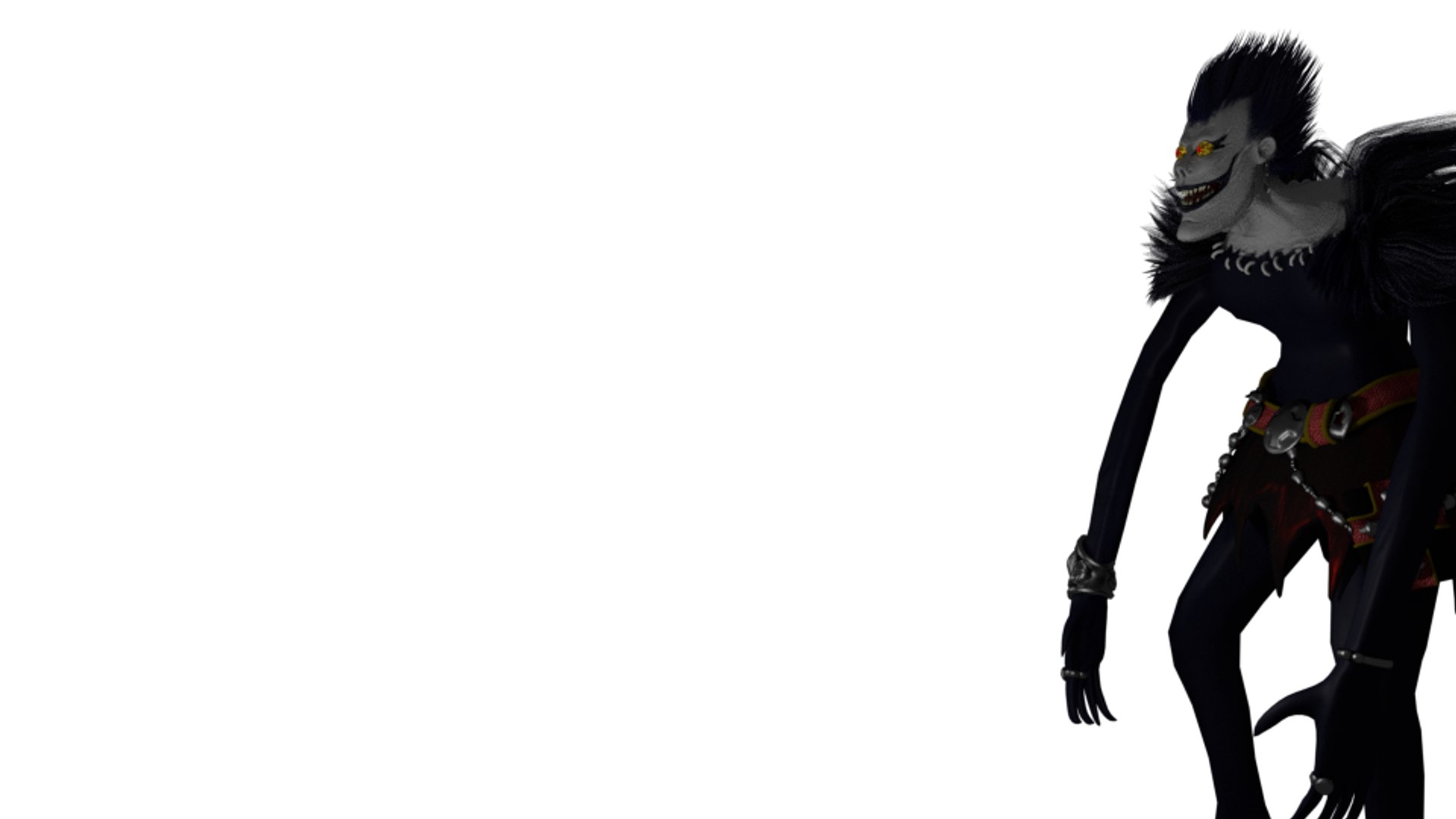 ryuk death note 3d blend