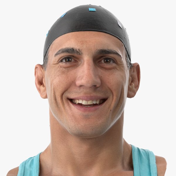 modèle 3D de Mike Humaine Tête Sourire Scan Nettoyé - TurboSquid 1595583