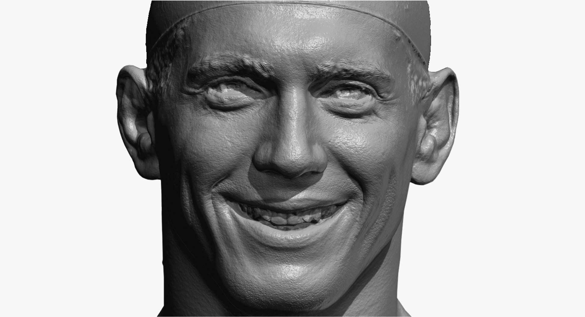 3D model mike human head smile - TurboSquid 1595583