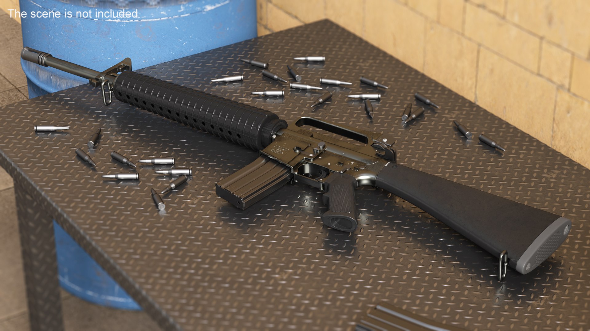 M16 Rifle 3D Model - TurboSquid 2151826