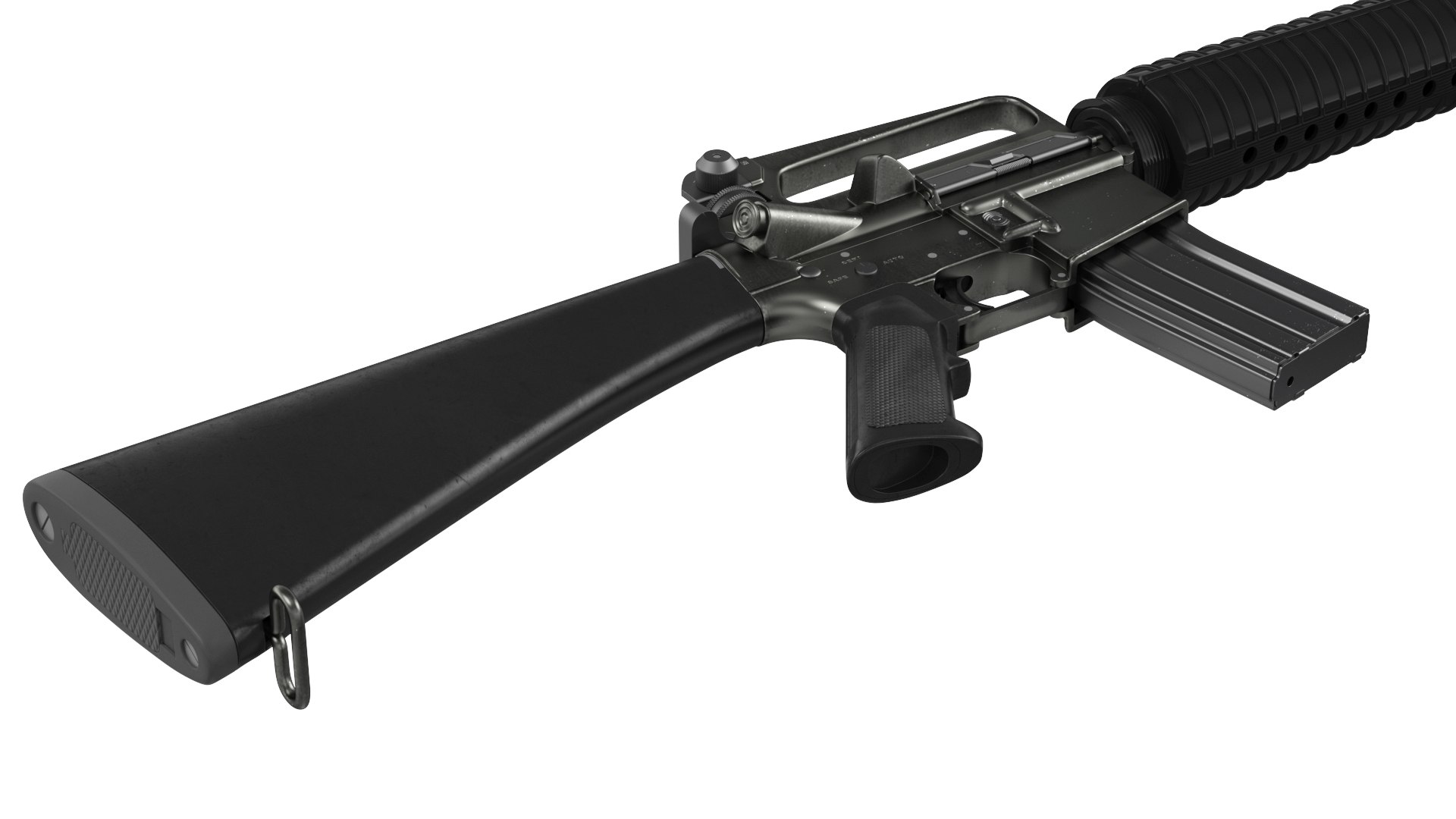 M16 Rifle 3D Model - TurboSquid 2151826