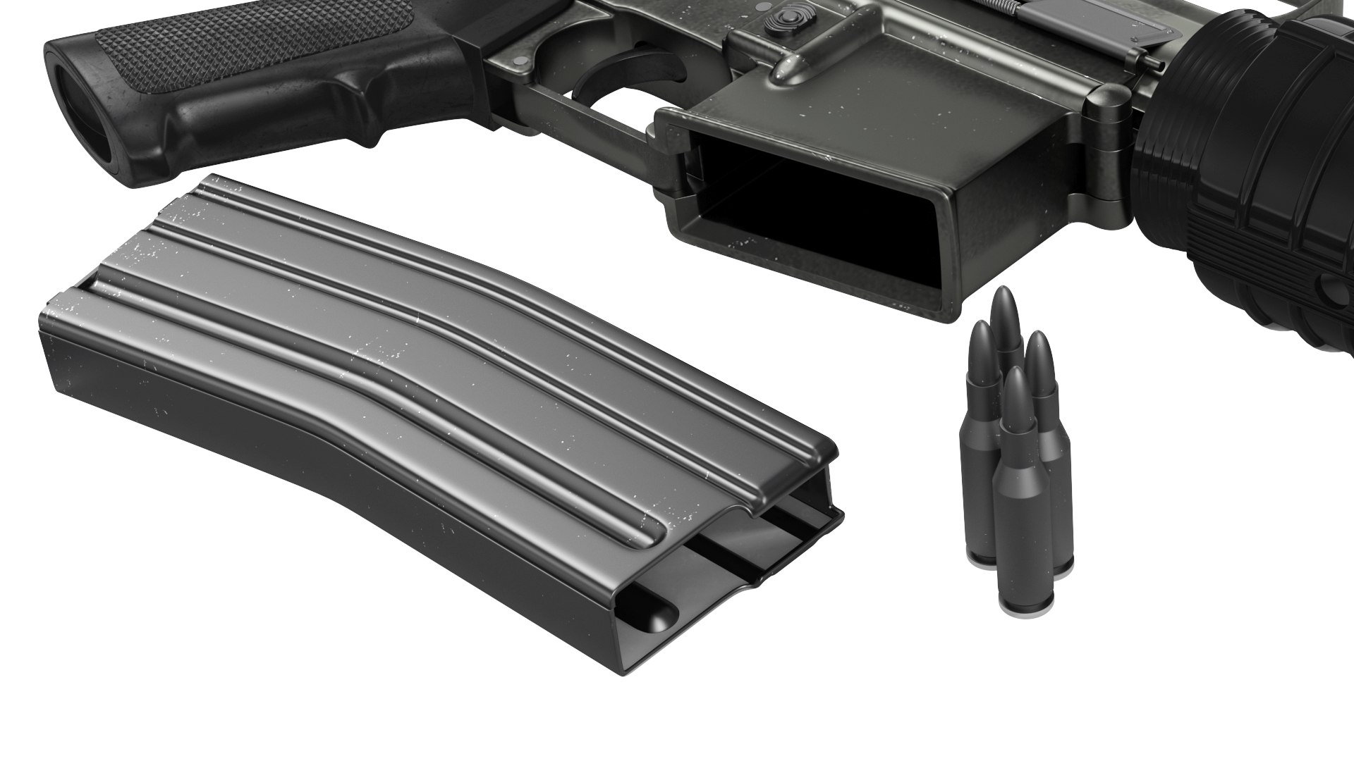 M16 Rifle 3D Model - TurboSquid 2151826