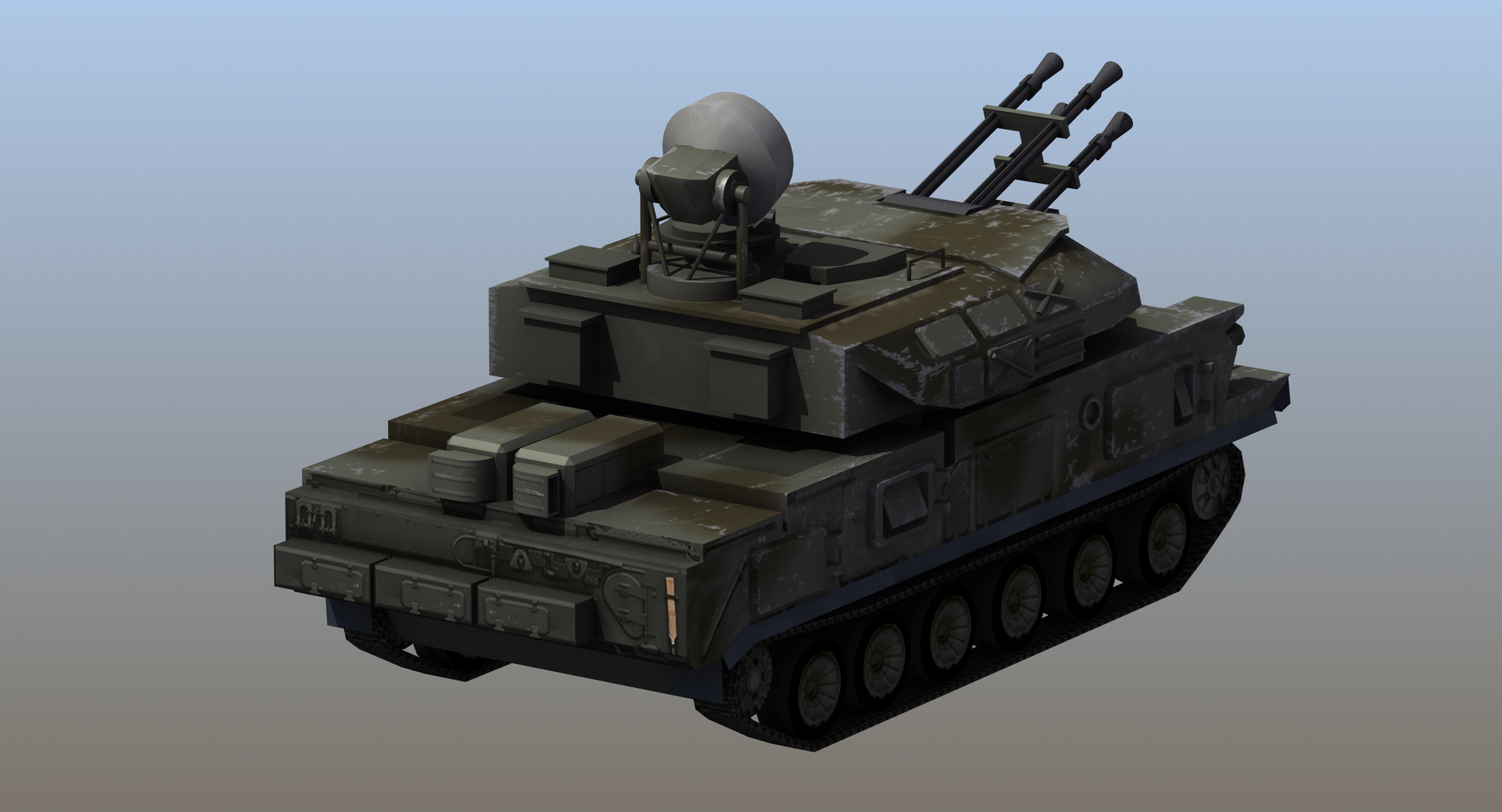3D zsu-23-4 shilka - TurboSquid 1197655