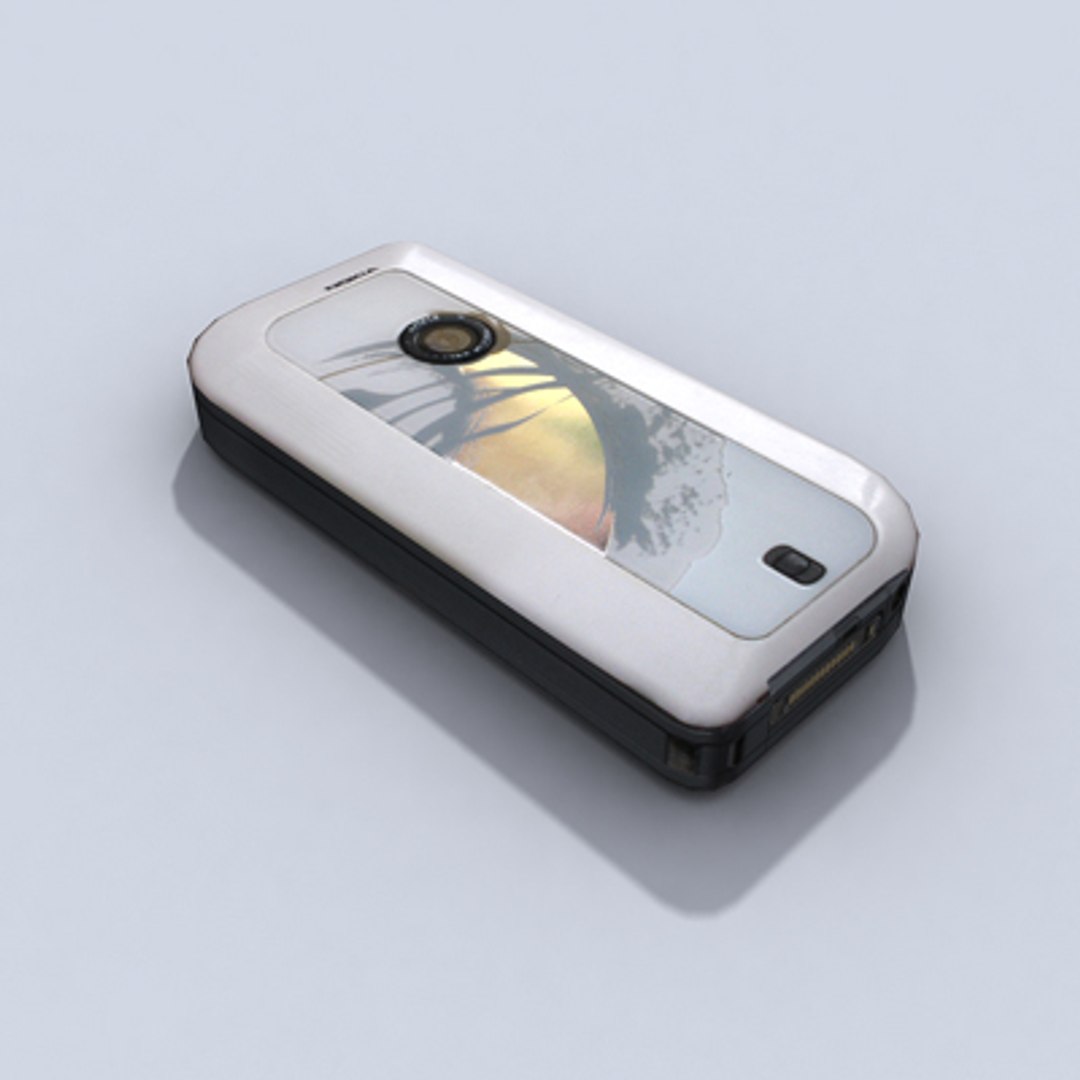 3d Model Nokia 7610 Cell Phone
