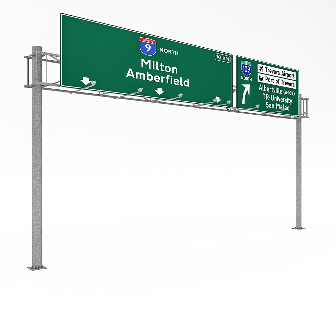 Traffic Sign Model - TurboSquid 1540894