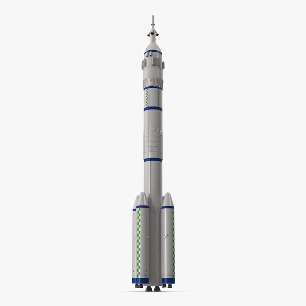 modelo 3d Cohete espacial moderno - TurboSquid 2128820