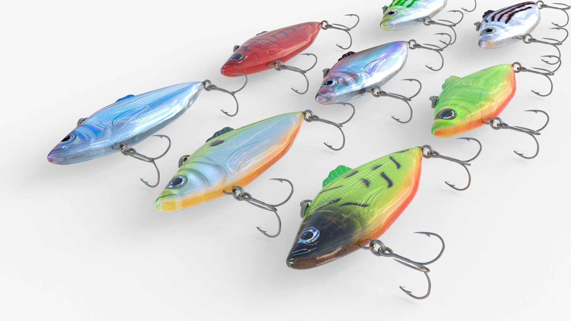 Rattle Shad 3D Model - TurboSquid 1780073