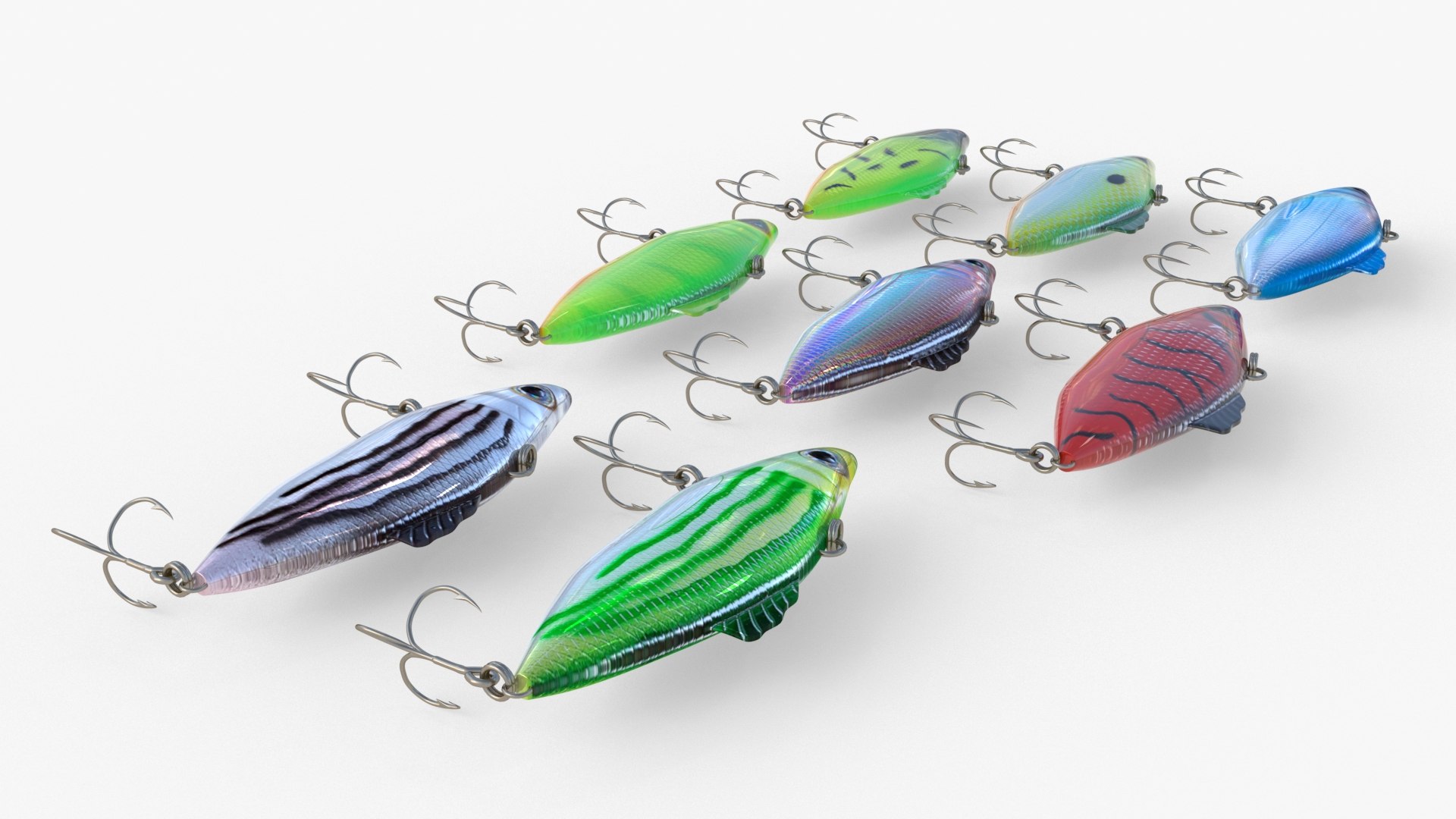 Rattle Shad 3D model - TurboSquid 1780073