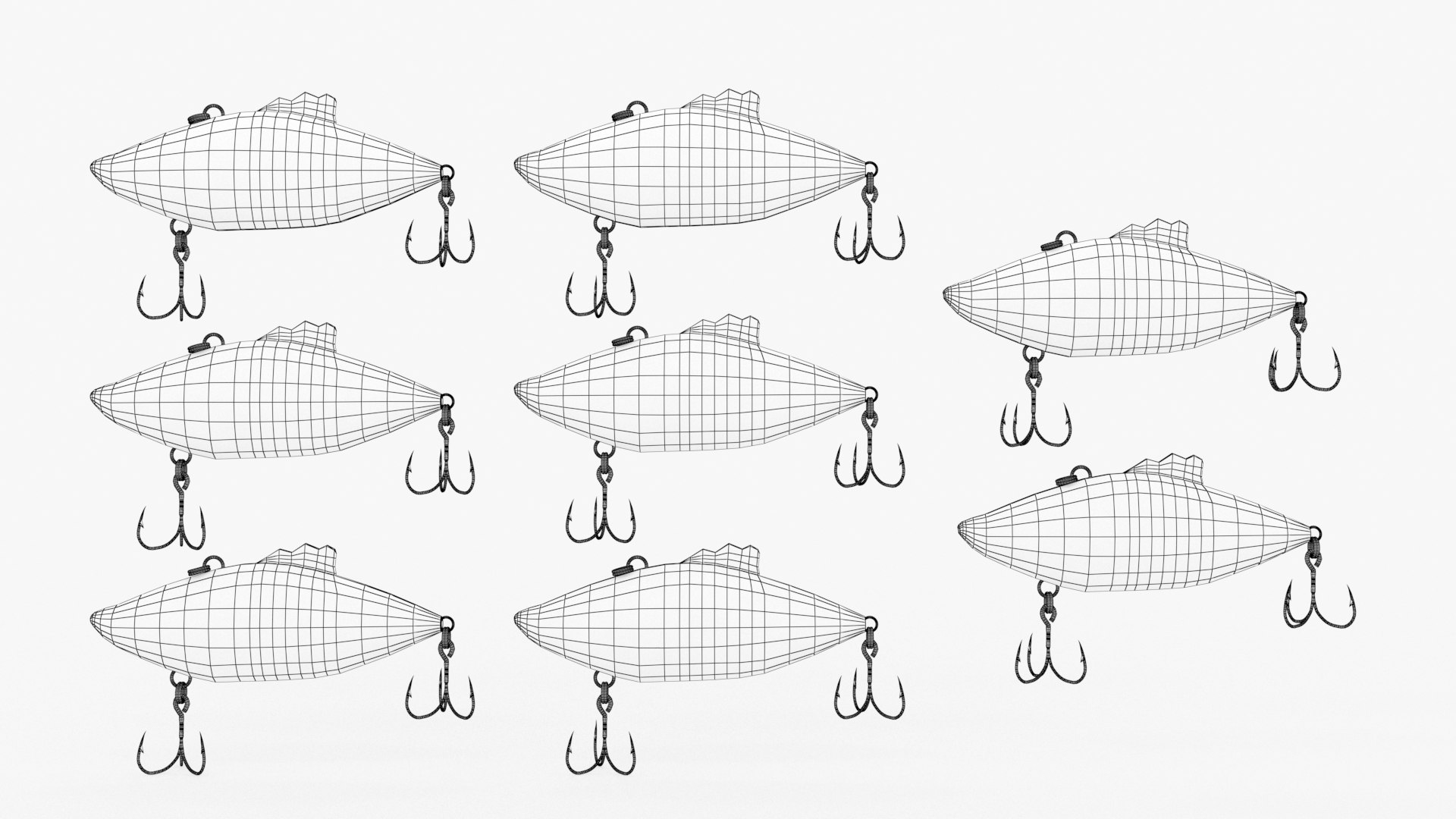 Rattle Shad 3D Model - TurboSquid 1780073