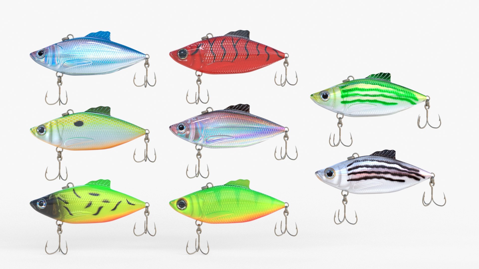 Rattle Shad 3D Model - TurboSquid 1780073