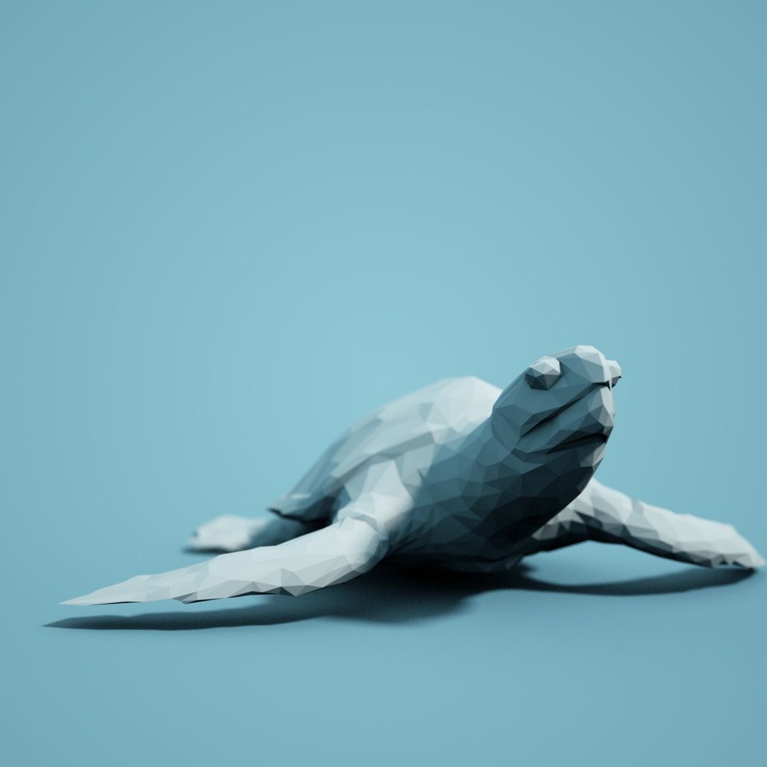 3D Animal Realistic Faceted Model - TurboSquid 1162371