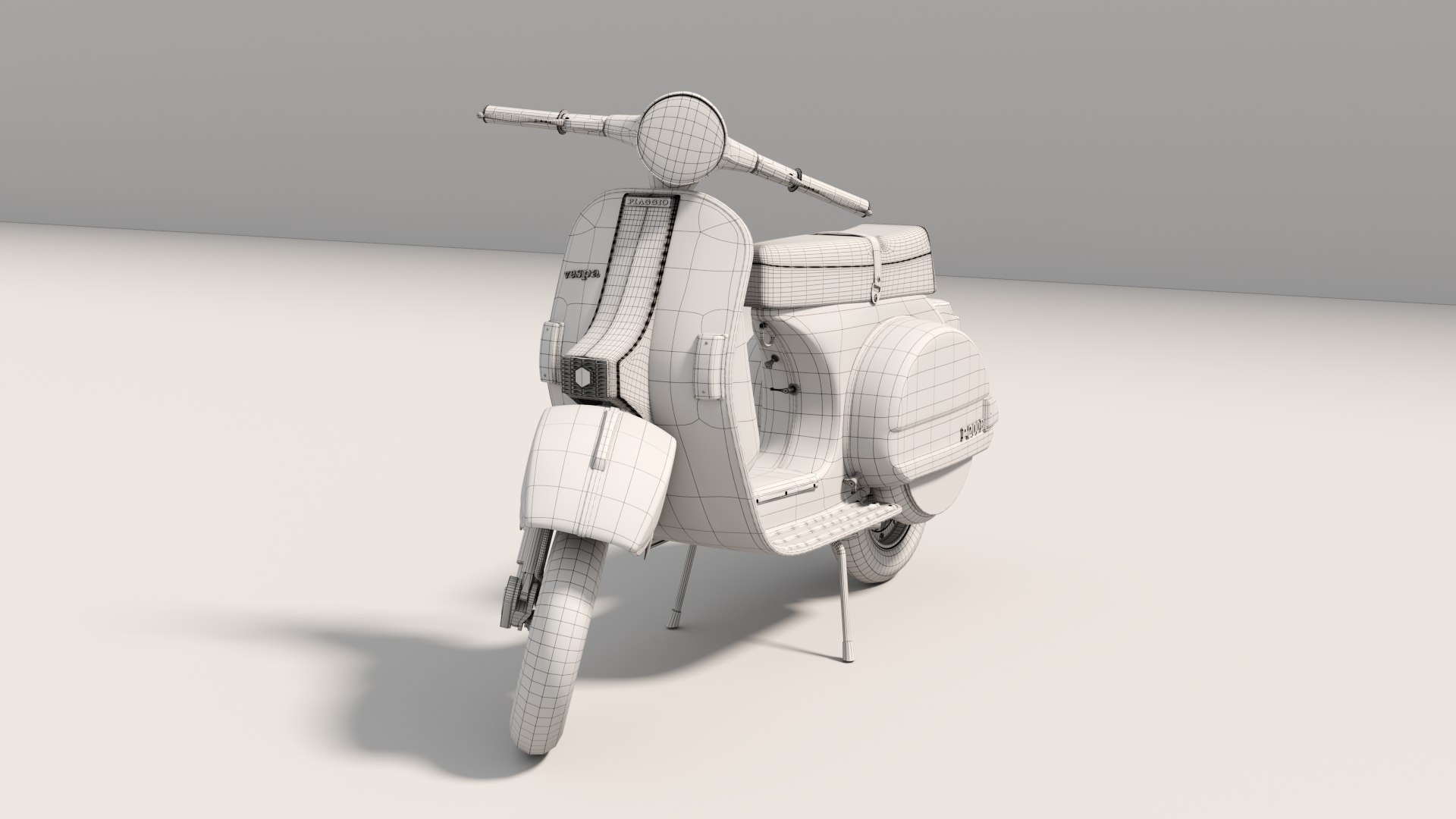 Vespa P200E 3D - TurboSquid 2226905