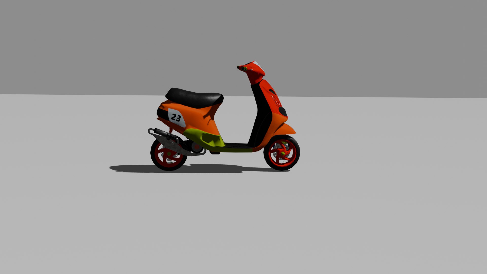 3D Piaggio Zip SP Malossi - TurboSquid 2298416