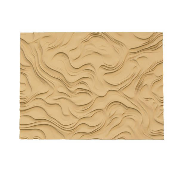 modelo 3d Conjunto de decoración de pared con paneles modernos Mural de ...