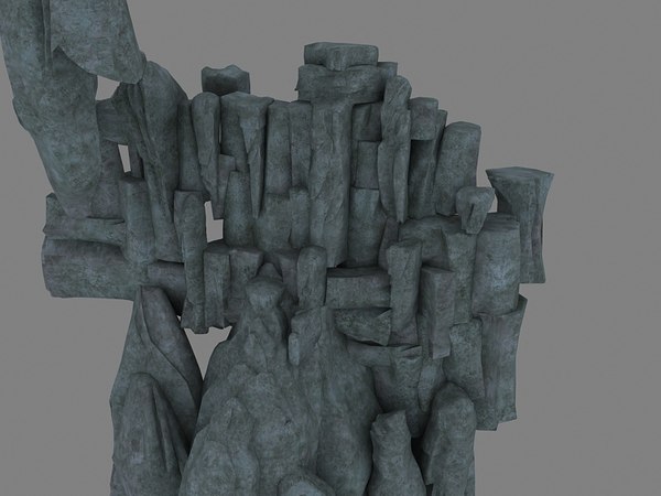 3D stone rocks walls - TurboSquid 1192818