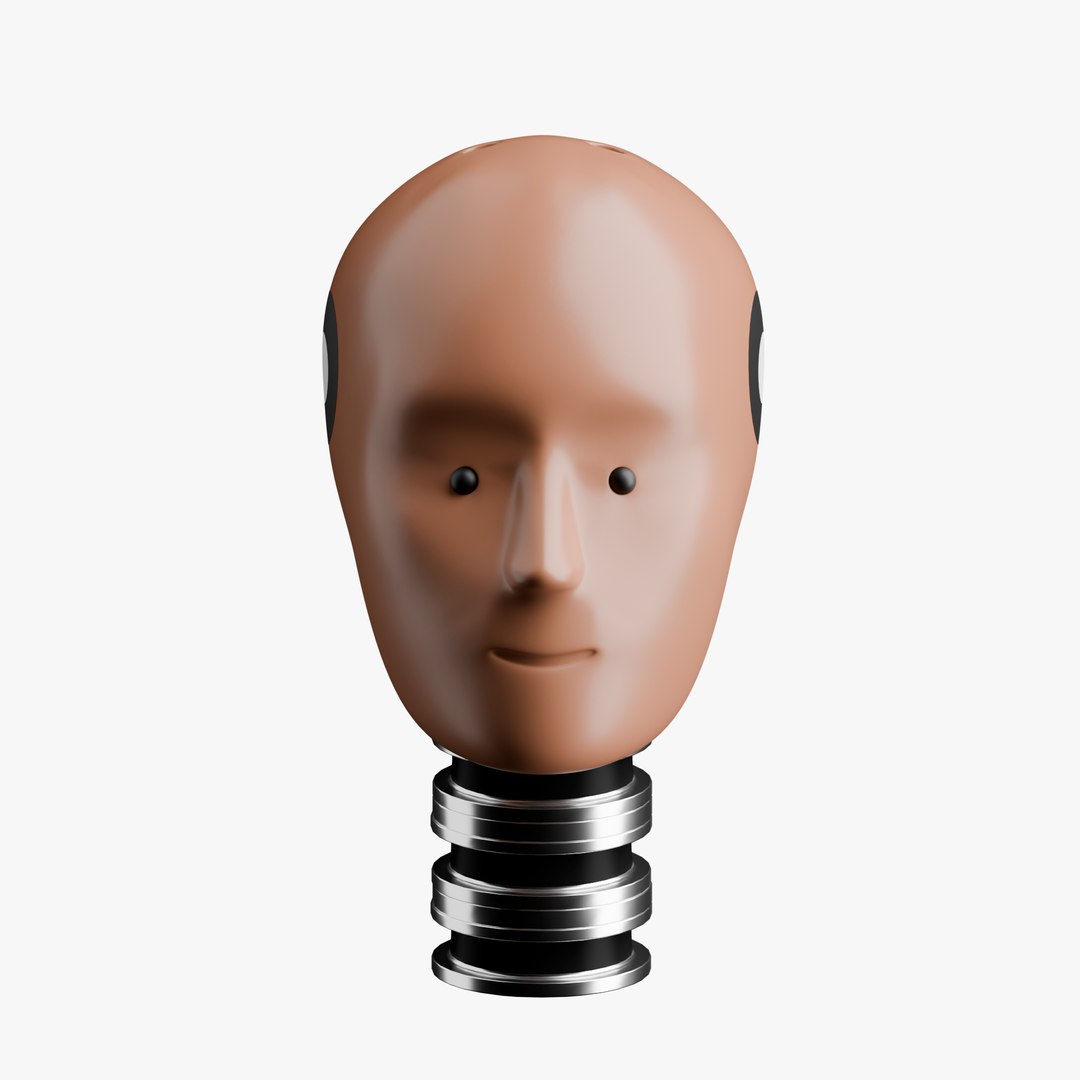 Cabeça de teste de colisão Modelo 3D - TurboSquid 2168004