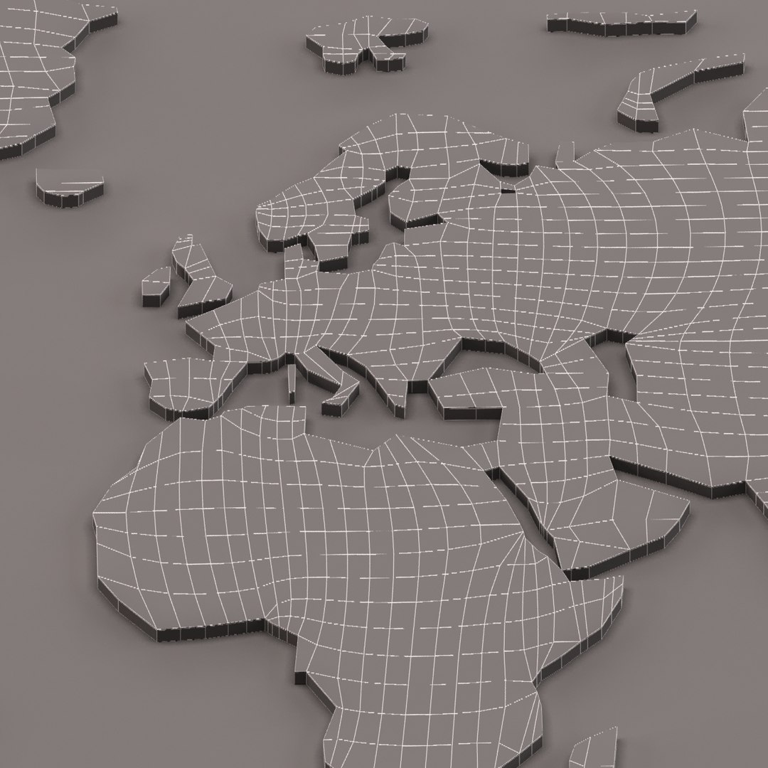 3d 3ds Cartoon Earth Projects