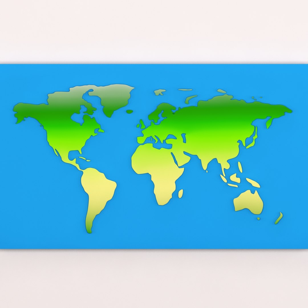 3d 3ds Cartoon Earth Projects