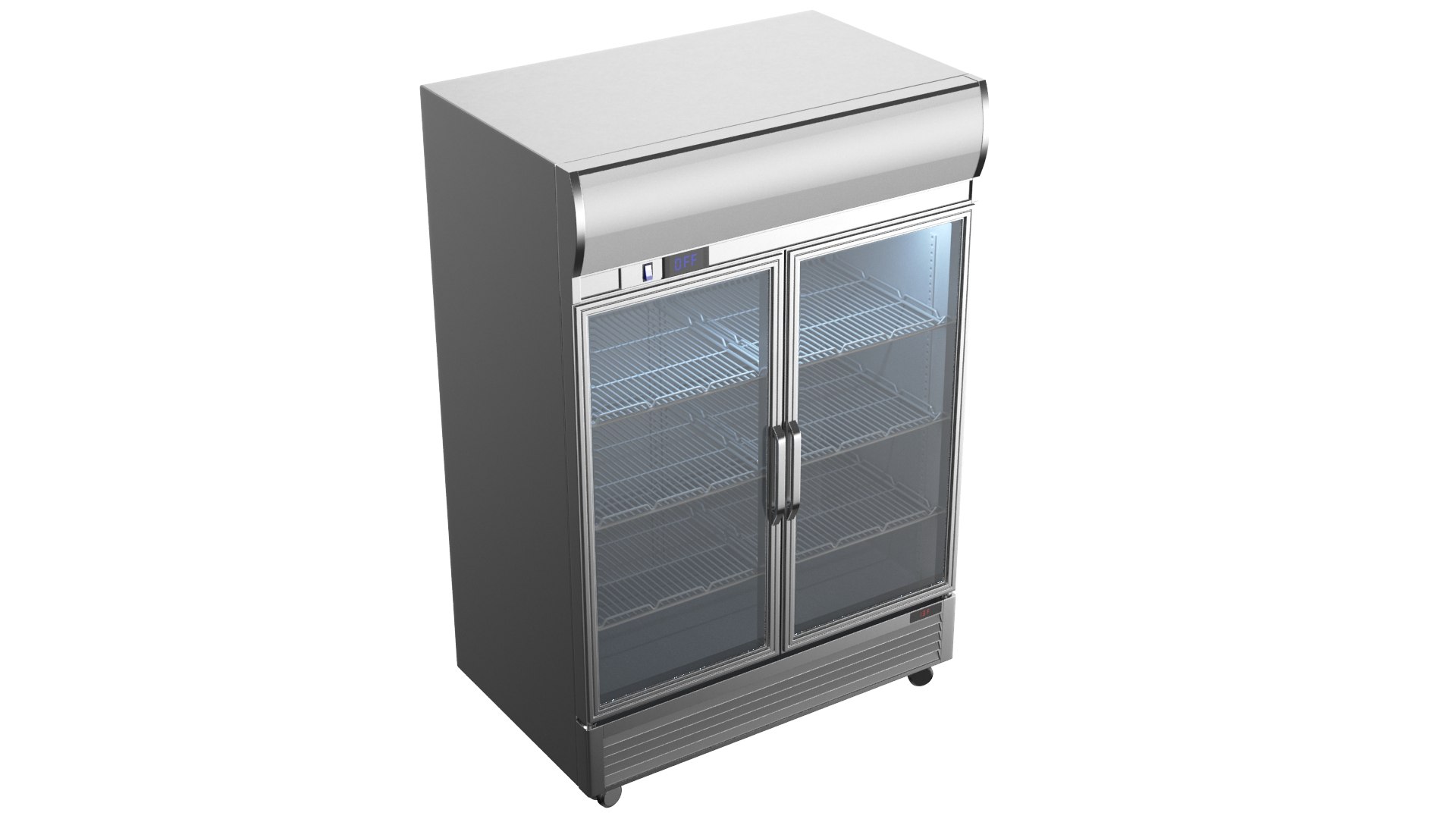 3D Detailed Fridge Double Door Model - TurboSquid 2030836