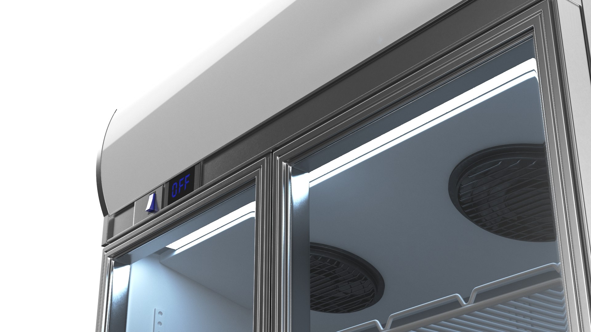 3D Detailed Fridge Double Door Model - TurboSquid 2030836