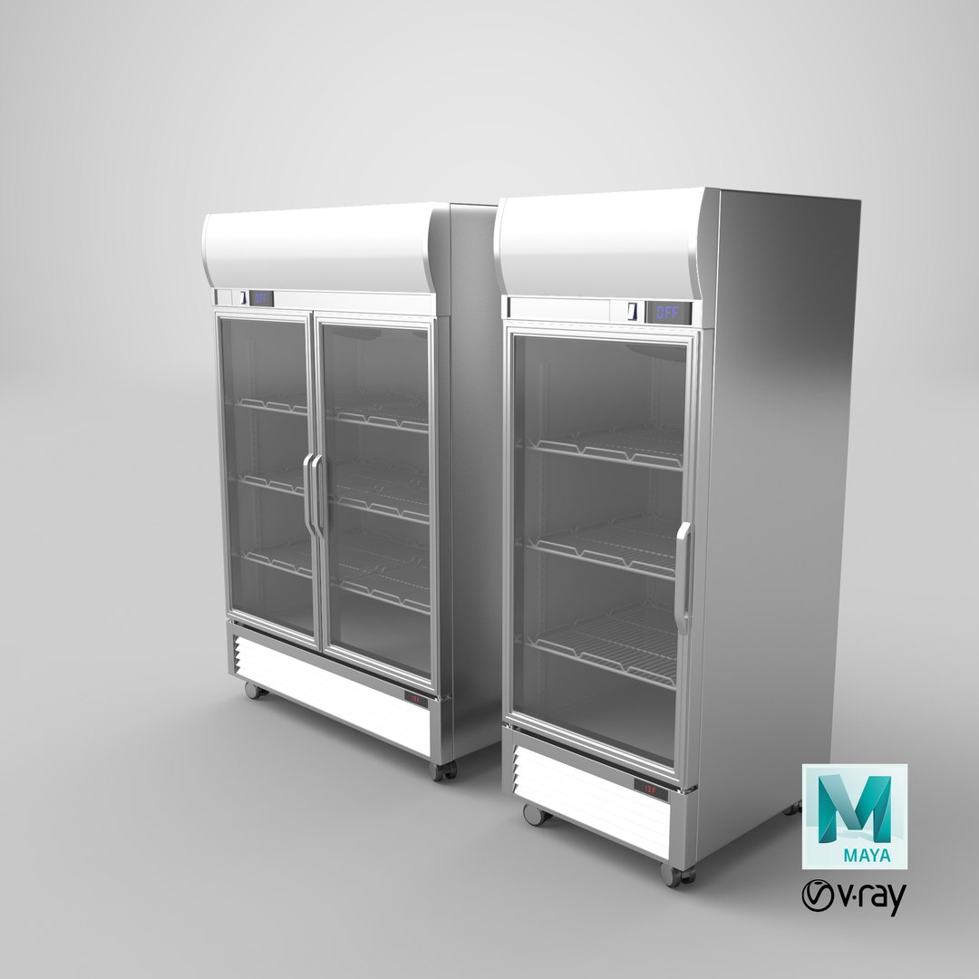 3D Detailed Fridge Double Door Model - TurboSquid 2030836