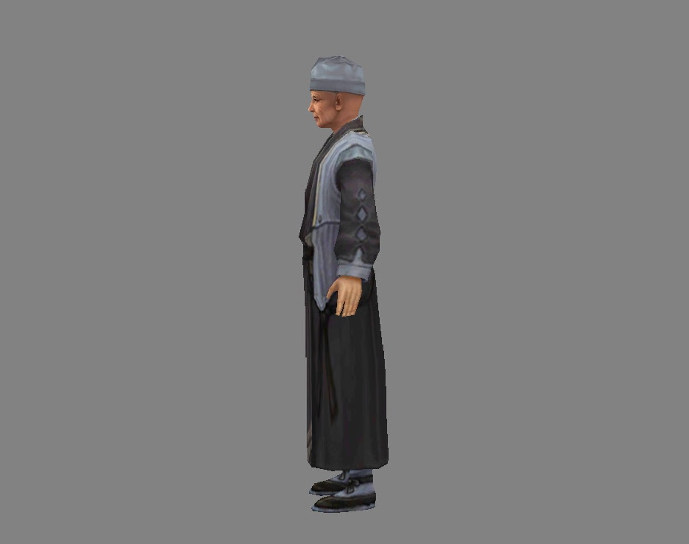 3D Monks Buddhist Model - TurboSquid 1670685