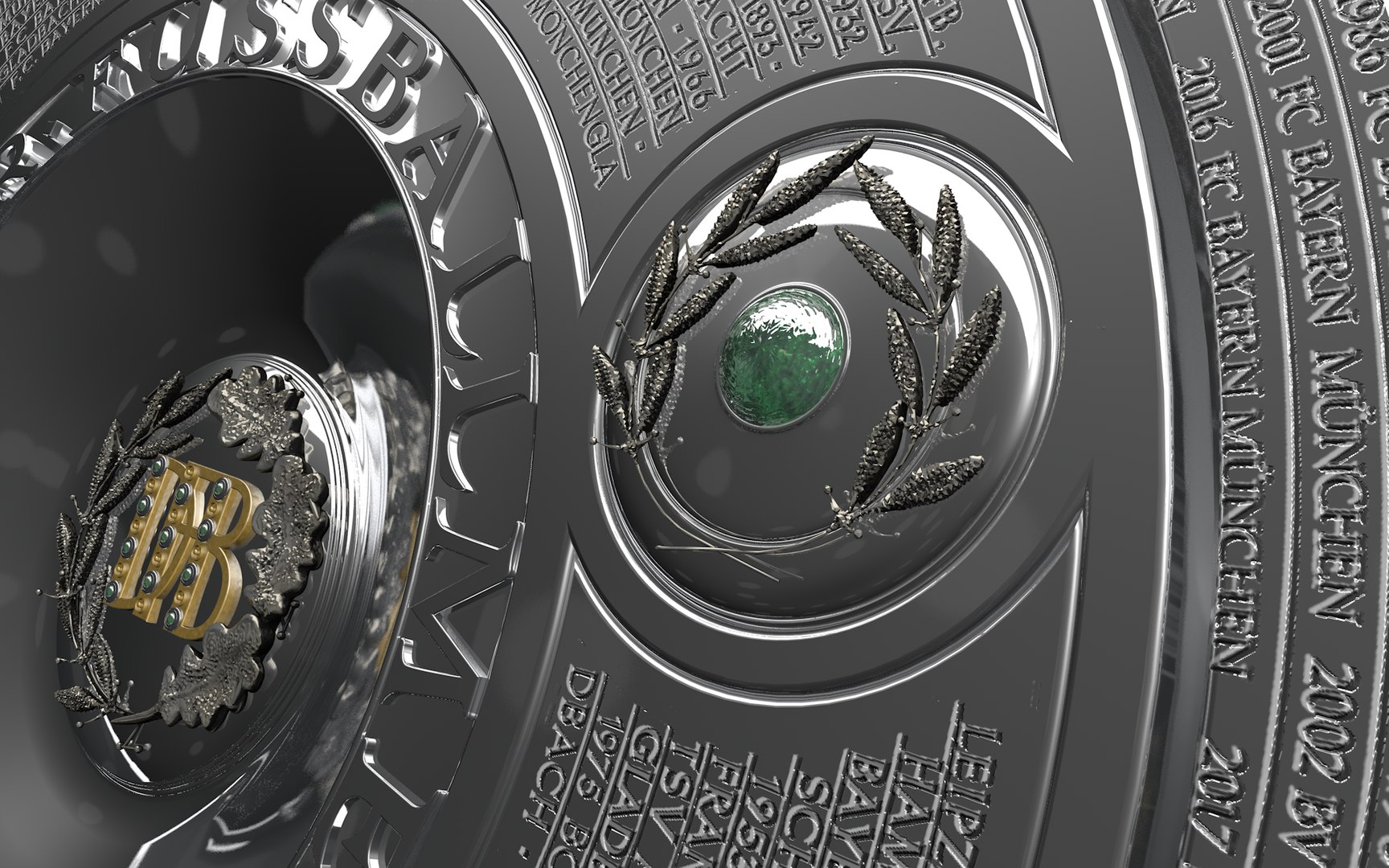 BUNDESLIGA Champions Trophy 2022 L1662 3D Model - TurboSquid 1887659