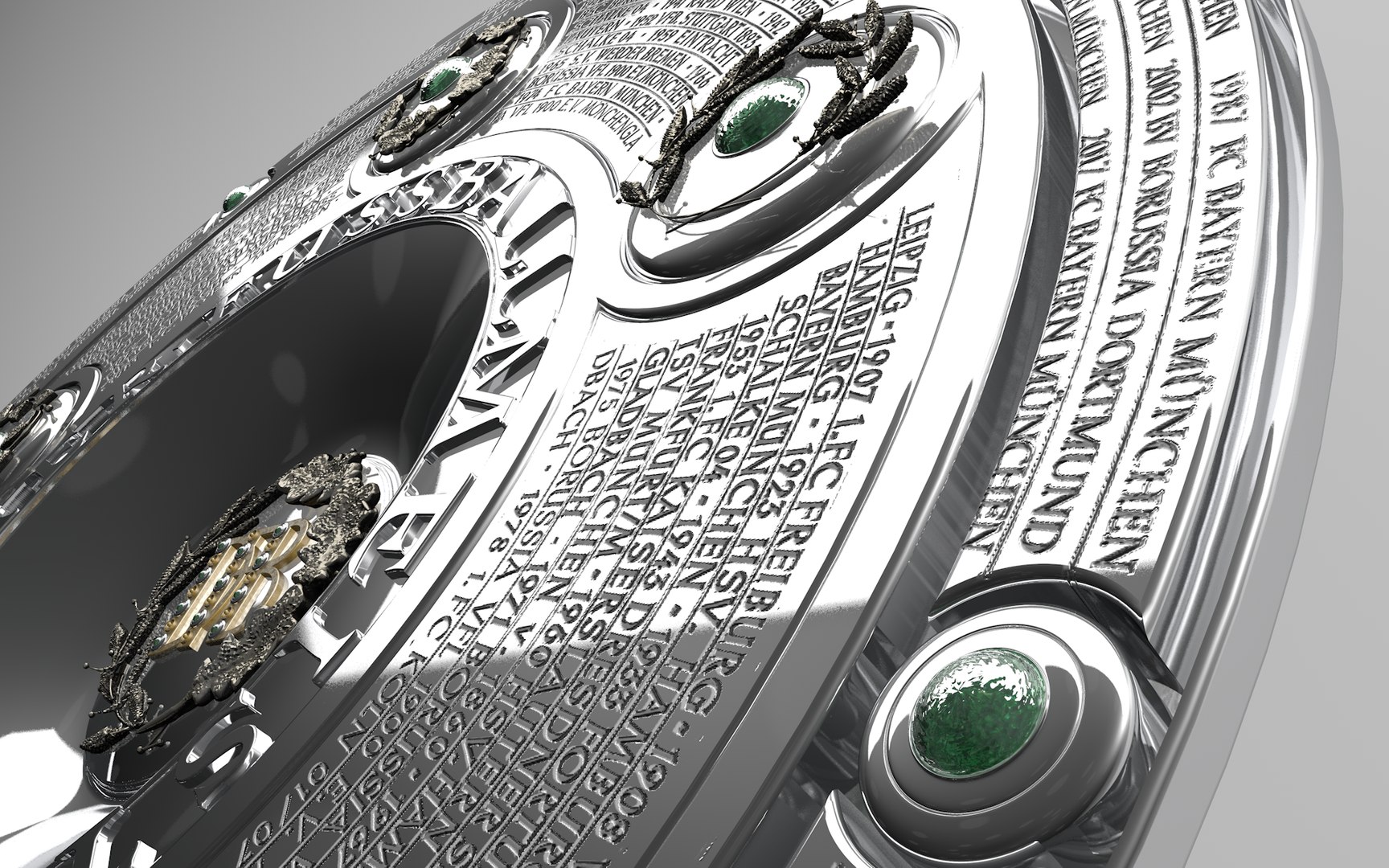 BUNDESLIGA Champions Trophy 2022 L1662 3D Model - TurboSquid 1887659