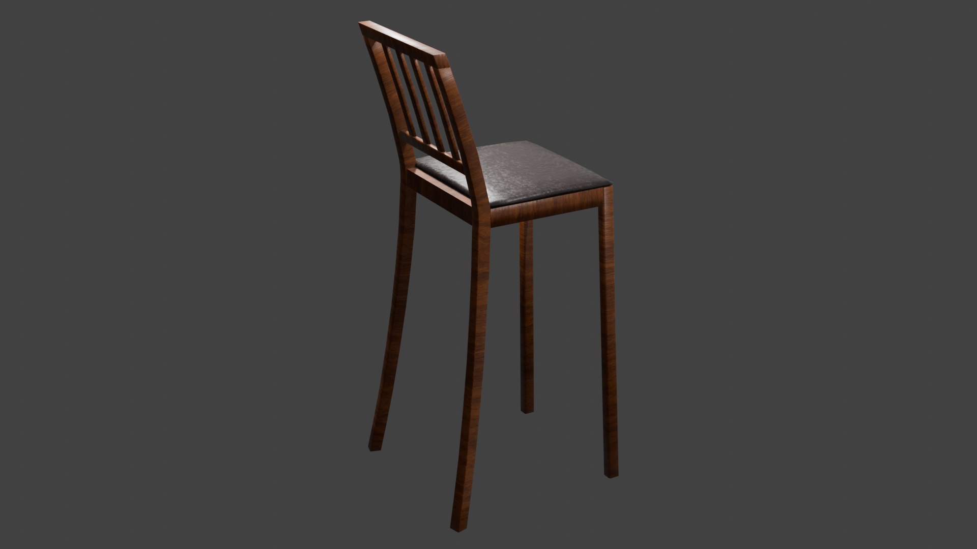 3D Restaurant Stool - TurboSquid 2326640