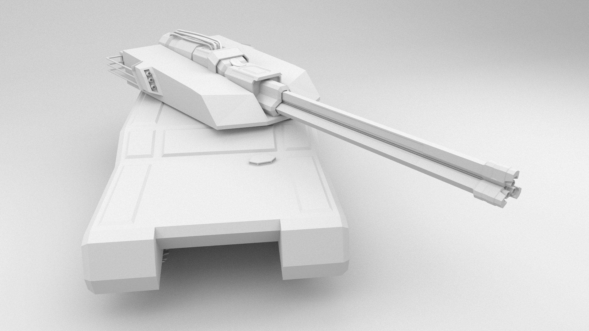 3D Model Sci-fi Tank - TurboSquid 2374611