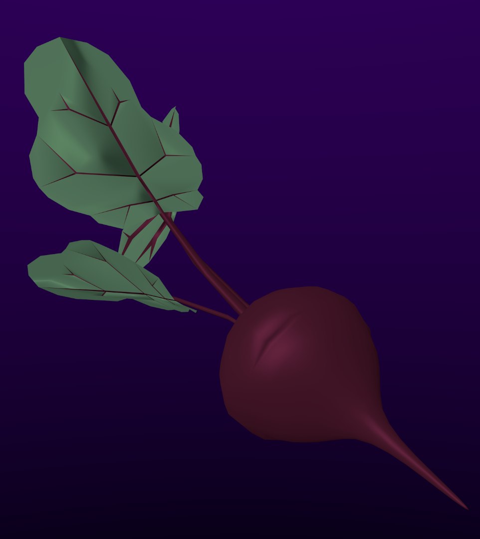 3D Model Beet Garden - TurboSquid 1318280