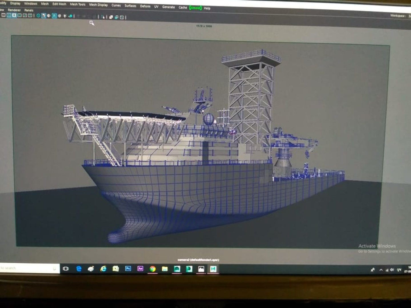 Ship Stl Model - TurboSquid 1444174