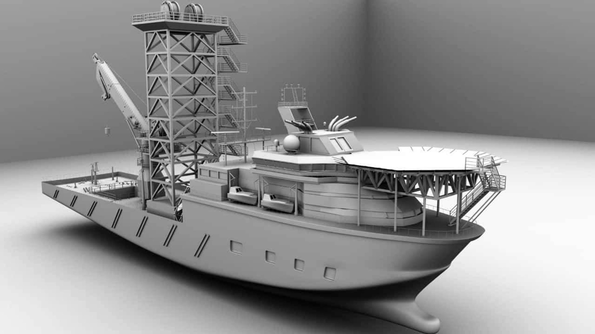 Ship Stl Model - TurboSquid 1444174