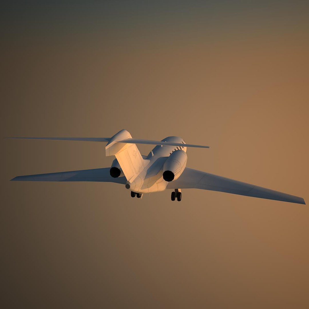 Cessna 750 Basic 3d Max
