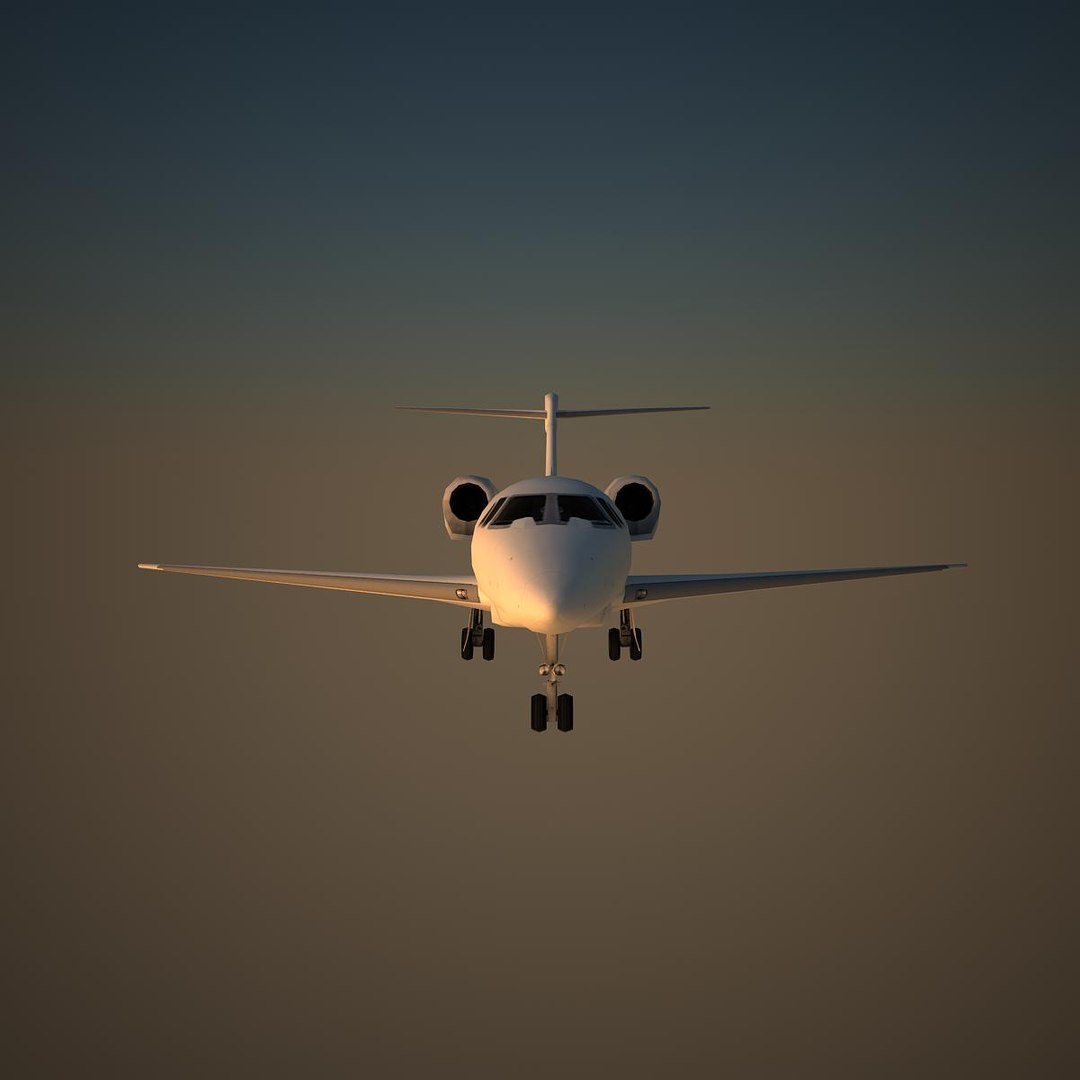 Cessna 750 Basic 3d Max