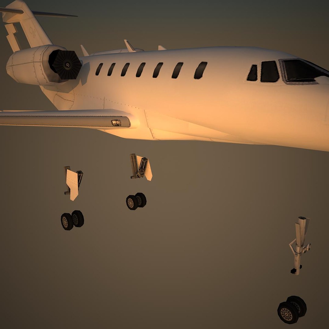 Cessna 750 Basic 3d Max