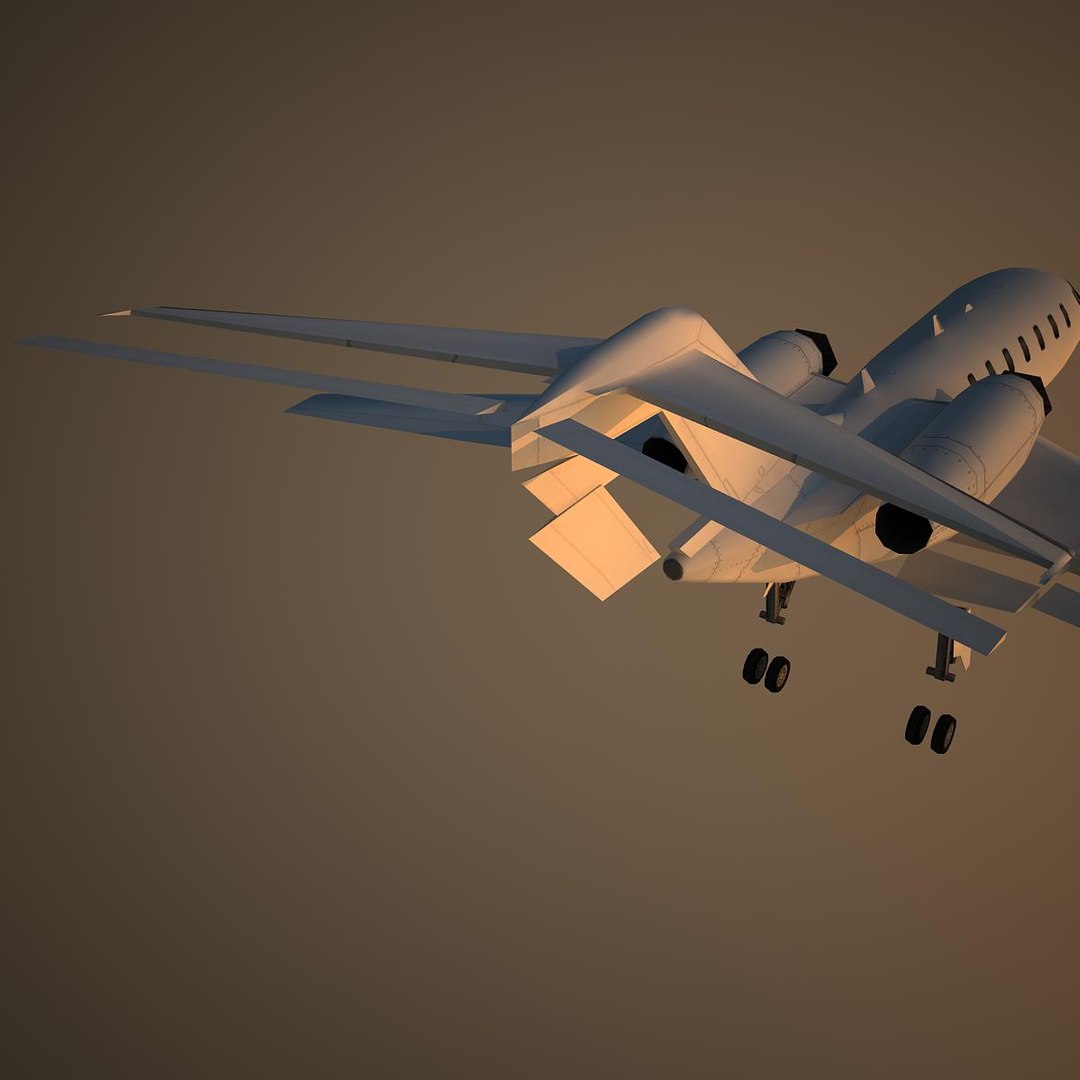 Cessna 750 Basic 3d Max