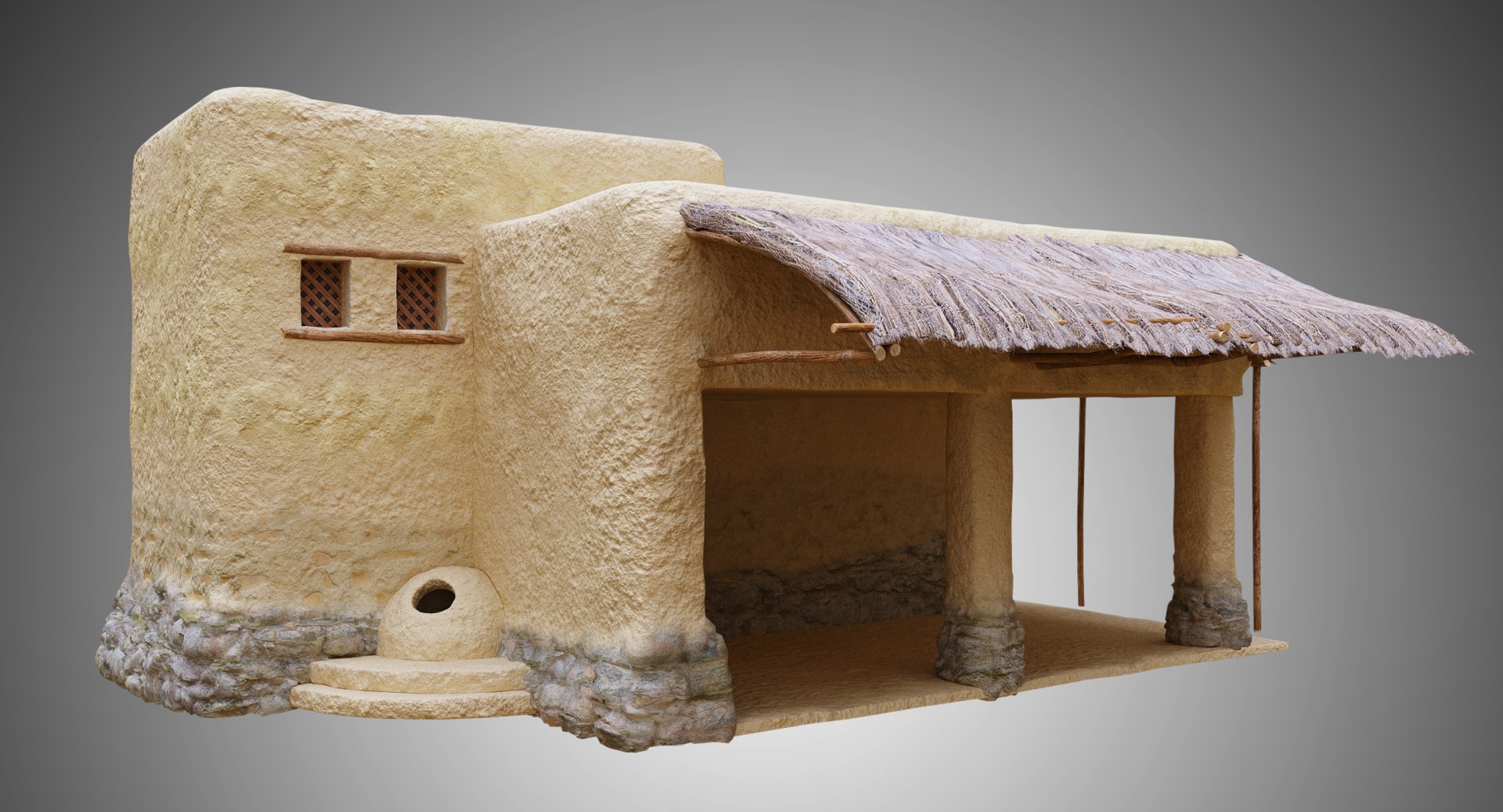 Old arabic islamic house 3D - TurboSquid 1419384
