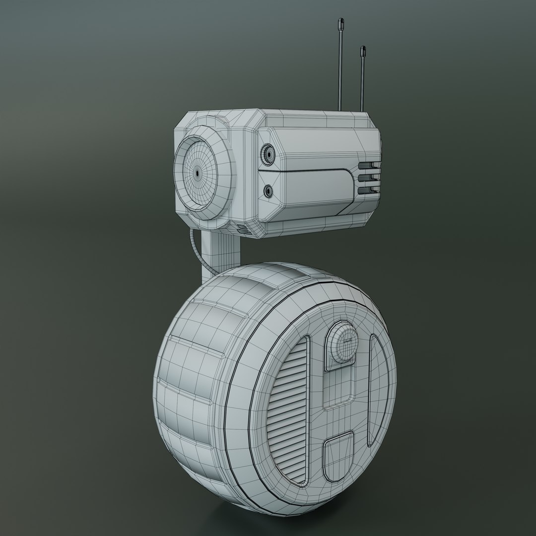 D-0 Droid Model - TurboSquid 2203009